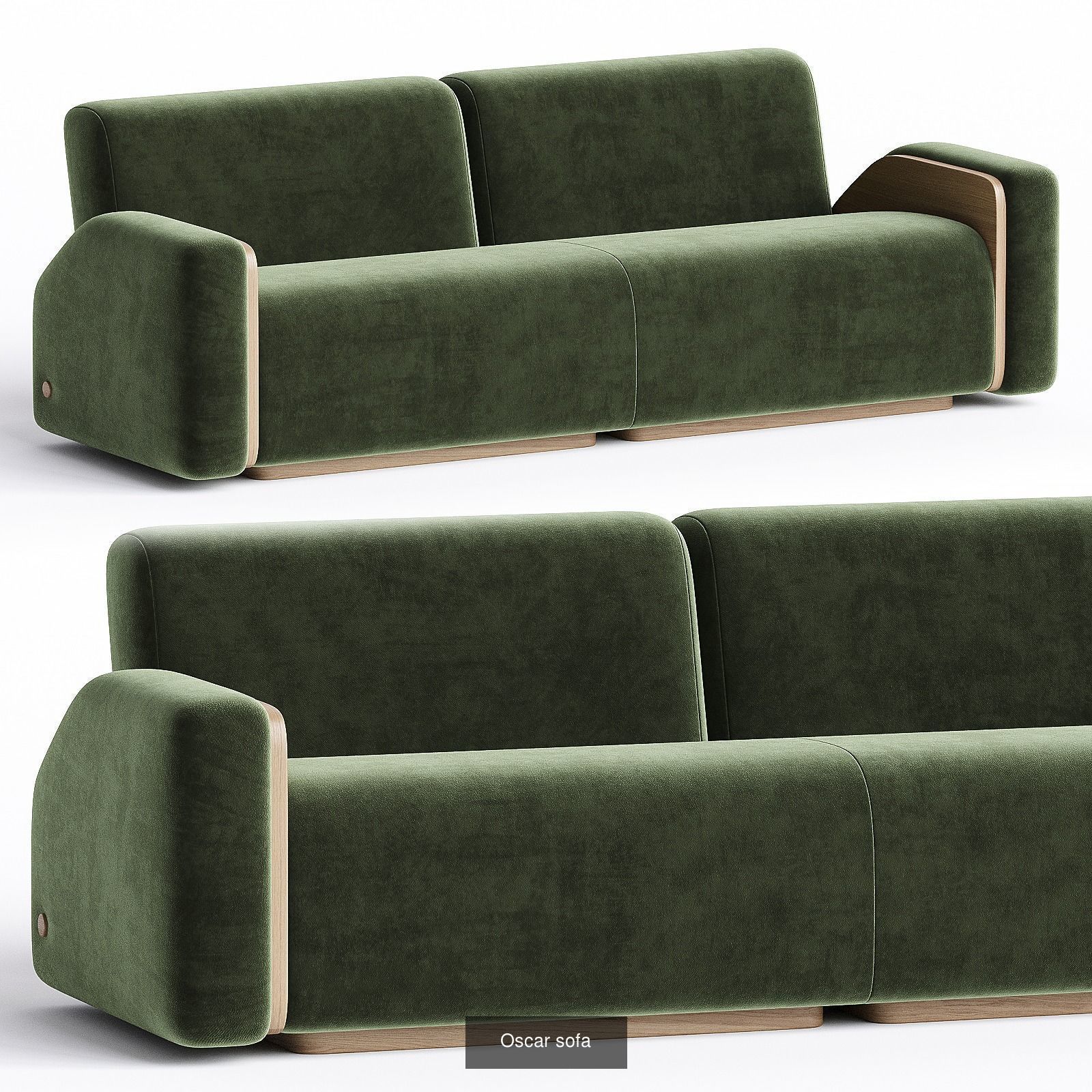A set of sofas 505 3D Model Collection | CGTrader