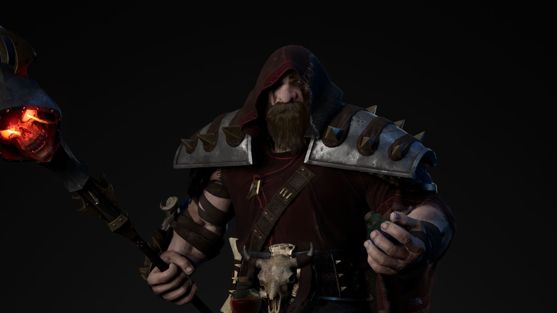 3D model Dark Dwarf VR / AR / low-poly | CGTrader