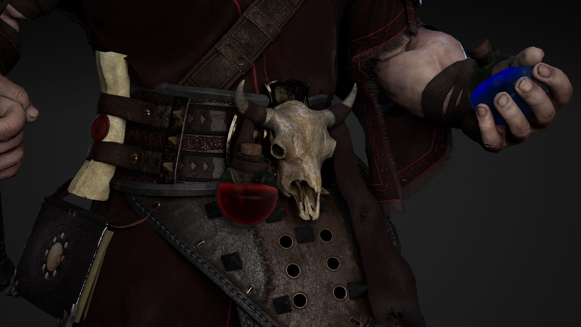 3D model Dark Dwarf VR / AR / low-poly | CGTrader