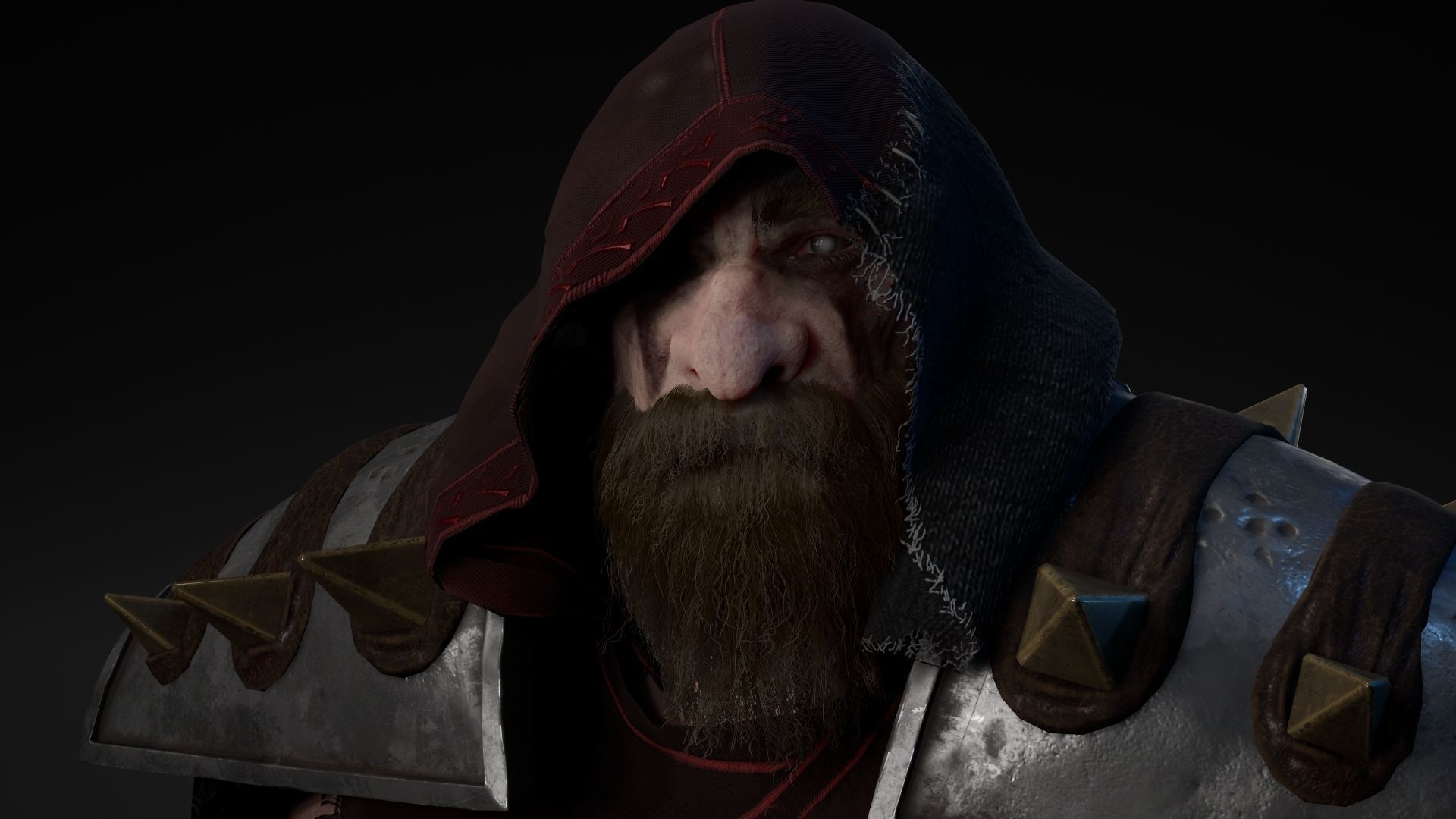 3D model Dark Dwarf VR / AR / low-poly | CGTrader