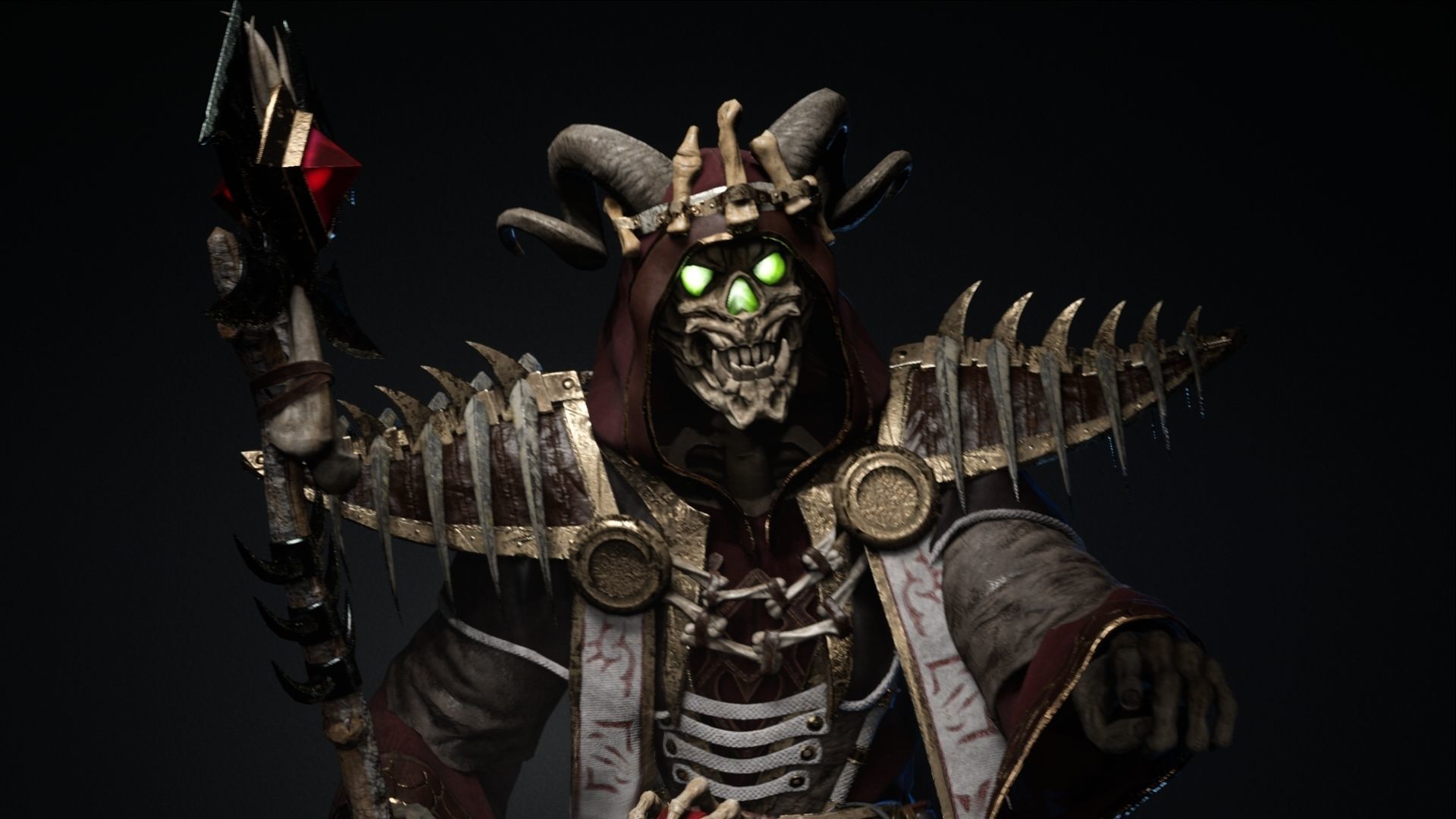 3D model Undead Lich VR / AR / low-poly | CGTrader