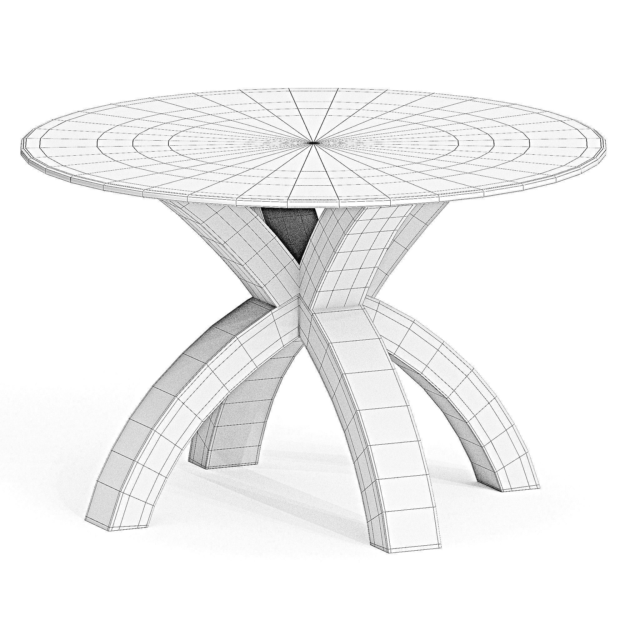 Pewitt Coffee Table 3d model 3D model | CGTrader