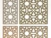 Arabic Islamic pattern decorative gold plaster 3D model | CGTrader