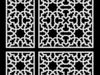 Arabic Islamic pattern decorative gold plaster 3D model | CGTrader