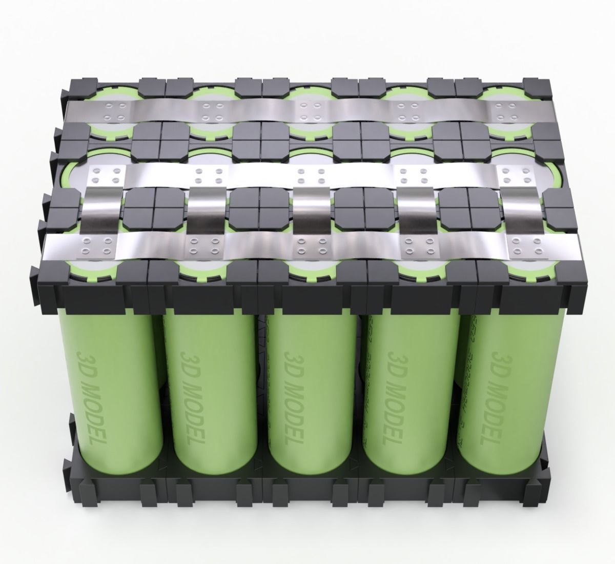 Customizable Battery Pack 3D model | CGTrader