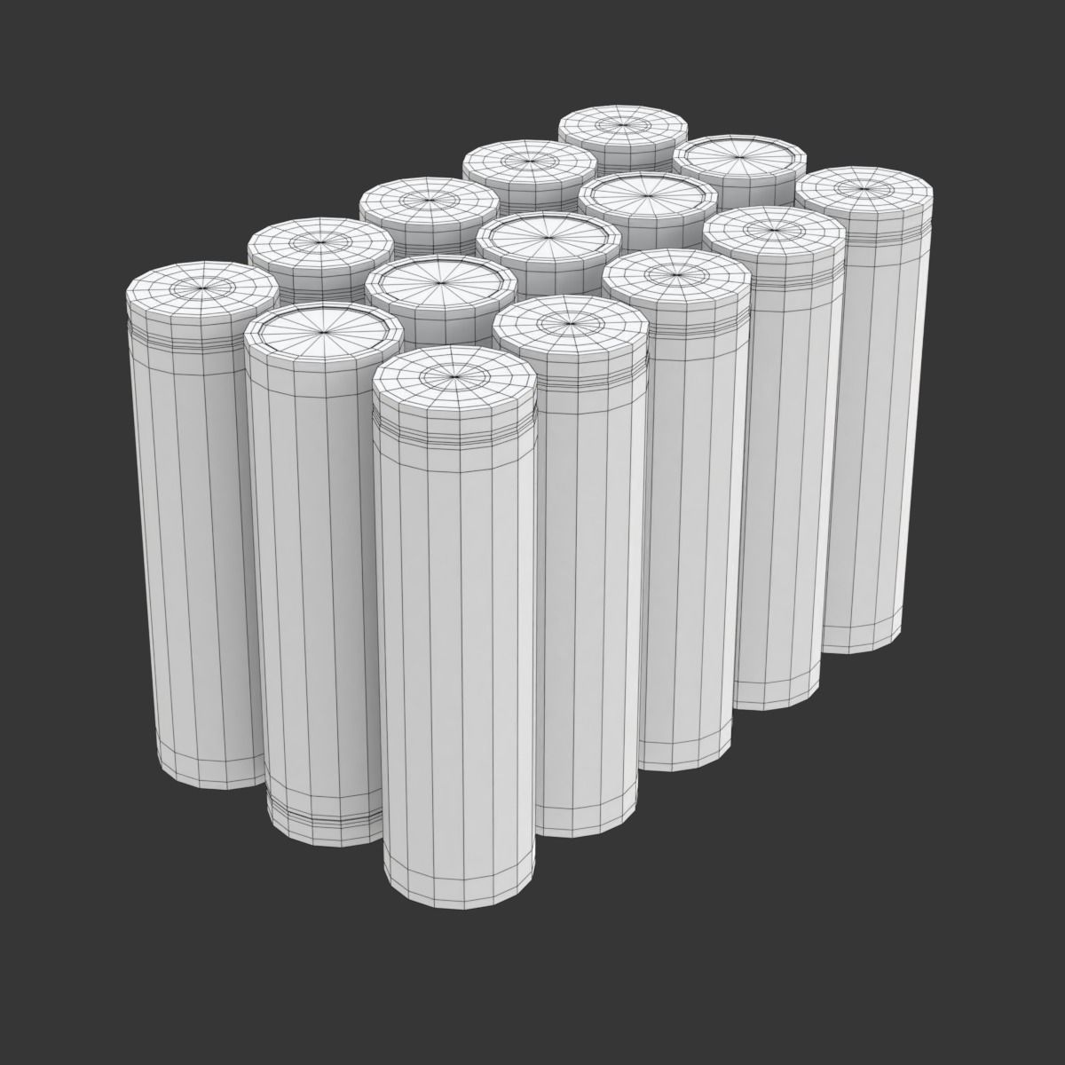 Customizable Battery Pack 3D model | CGTrader