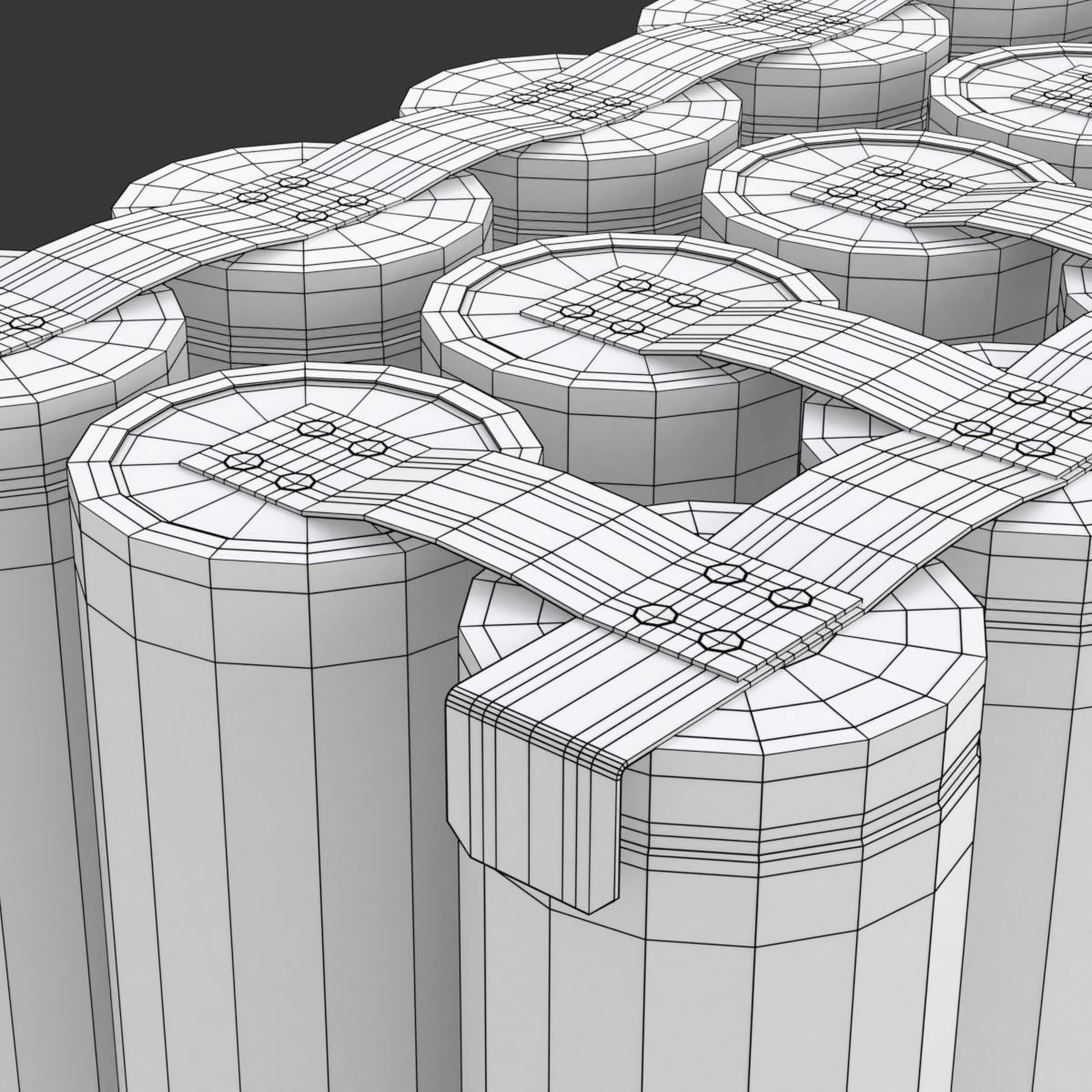 Customizable Battery Pack 3D model | CGTrader