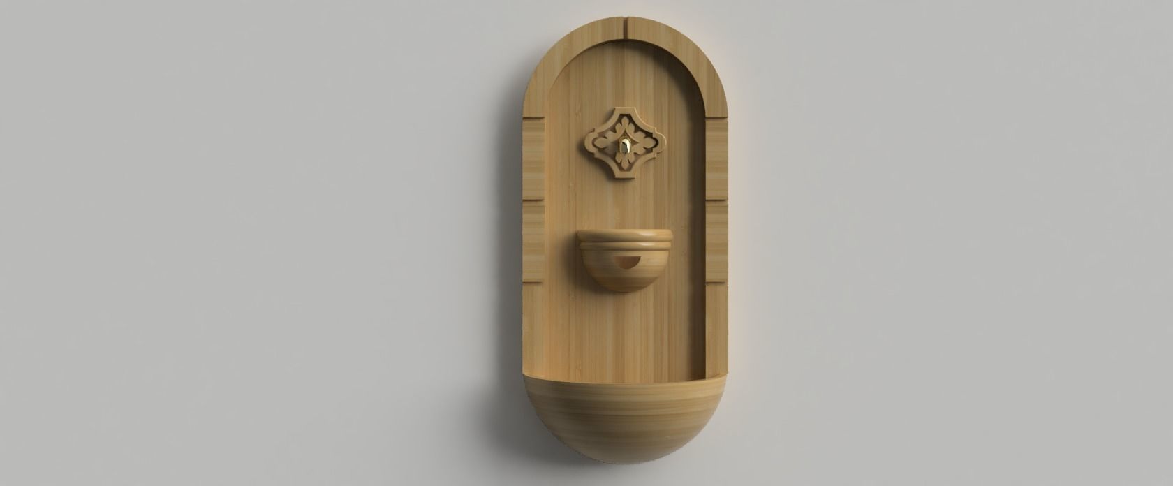 3D Decor fountain for 3D print or 3D scene 3D model 3D printable | CGTrader
