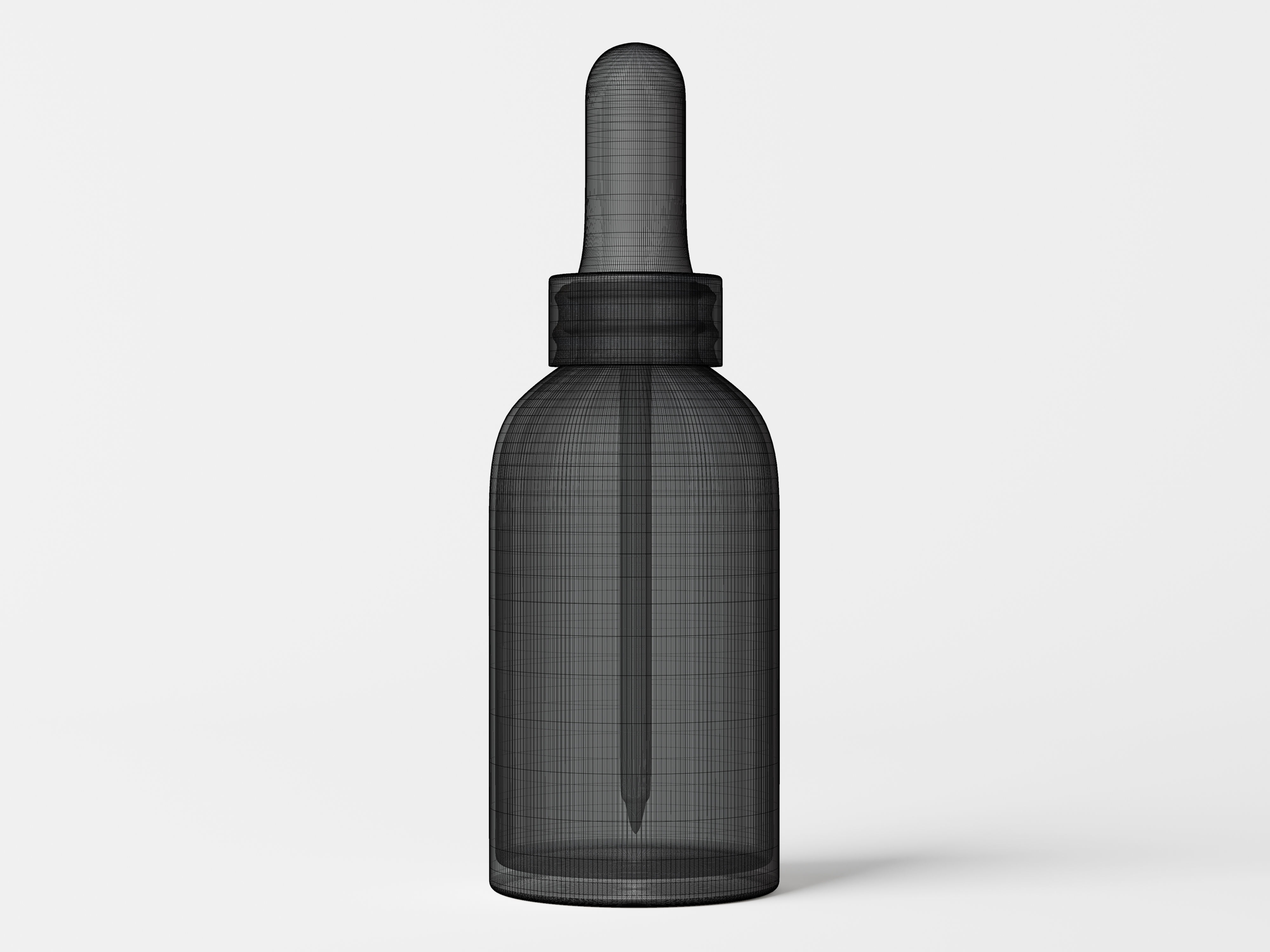 3D model Cosmetic Dropper Bottle Packaging VR / AR / low-poly | CGTrader