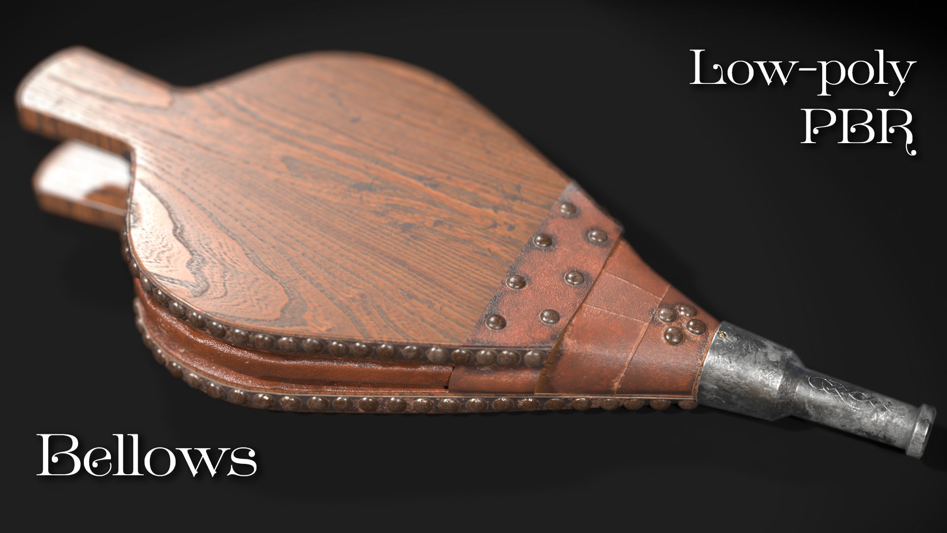 3D model Victorian Bellows VR / AR / low-poly | CGTrader