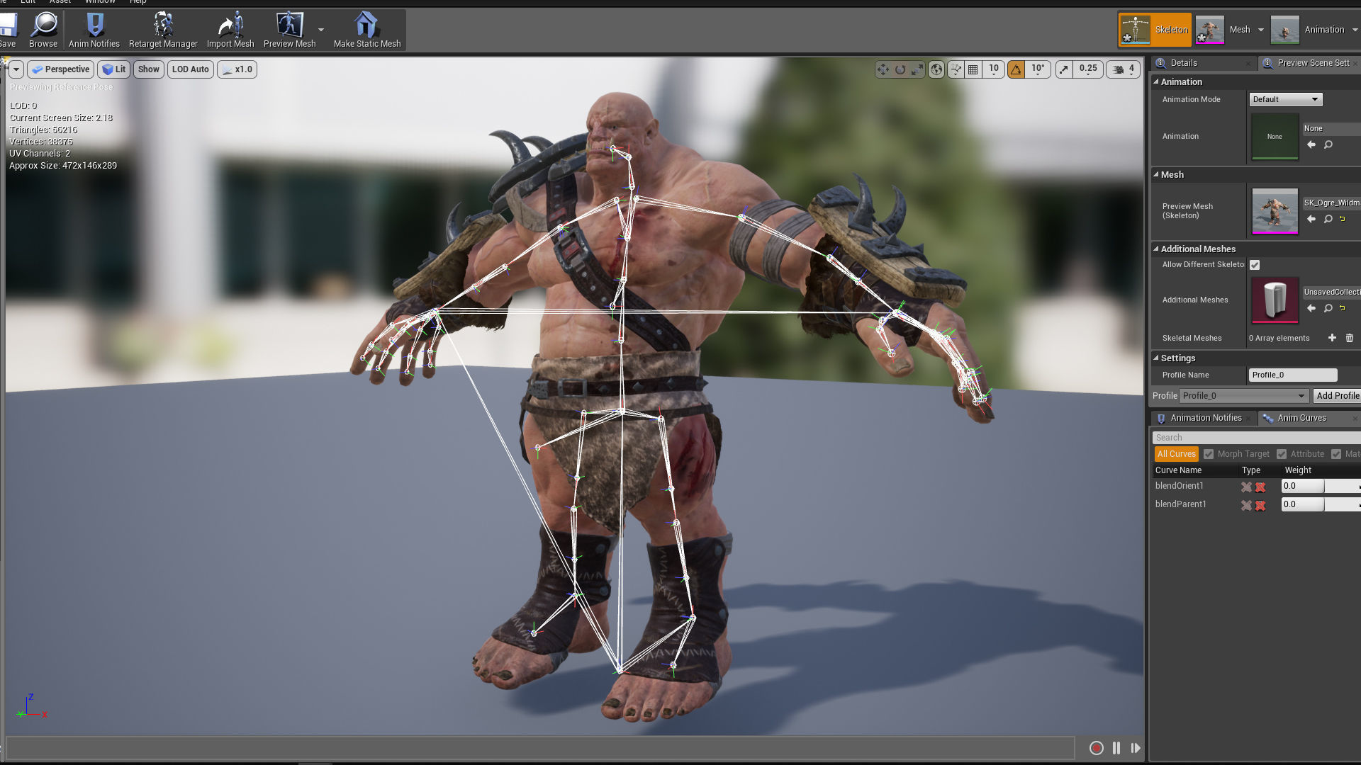 3D model Ogre Wildman VR / AR / low-poly | CGTrader