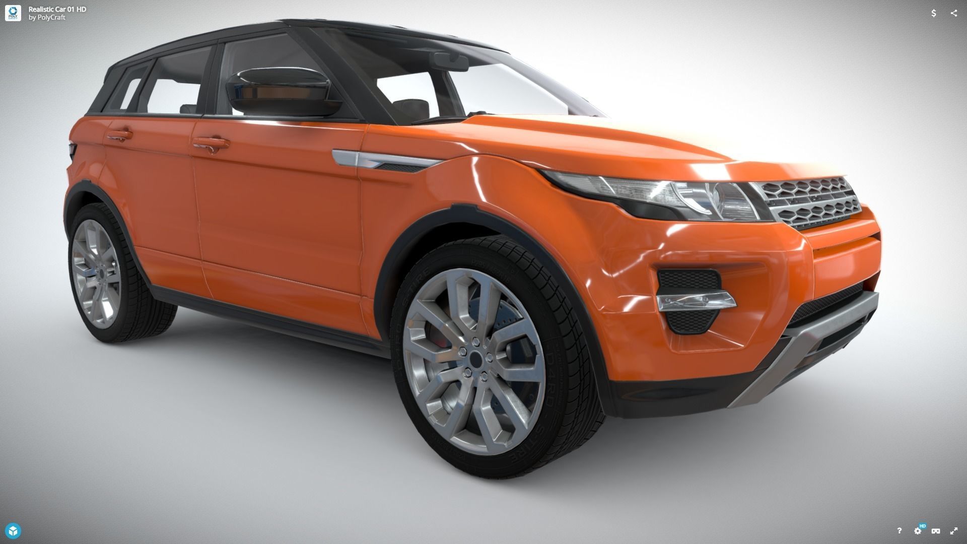 3D model Land Rover Range Rover Sport 2023 3D model VR / AR / low-poly ...