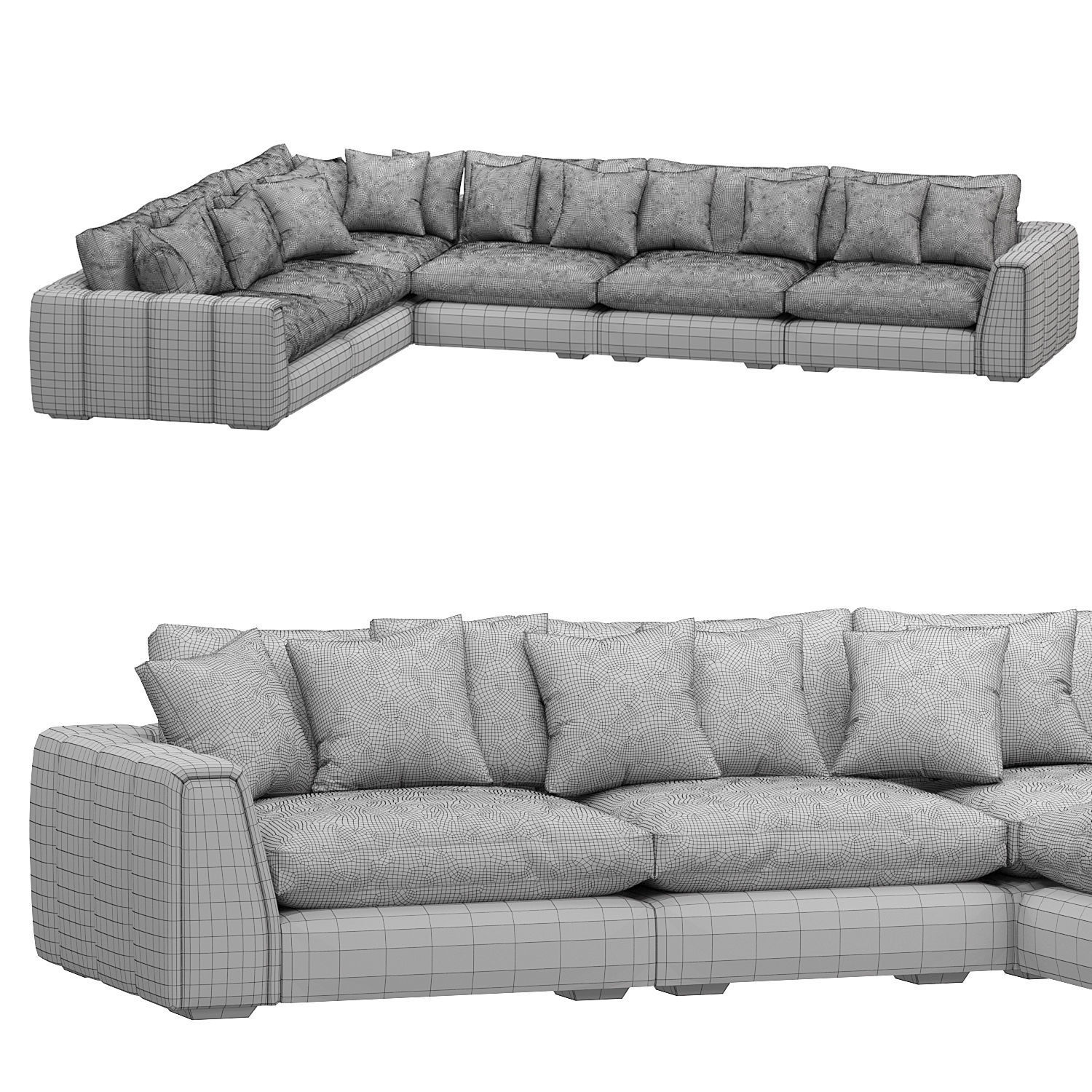 Corner sofa by sofology 3D model | CGTrader