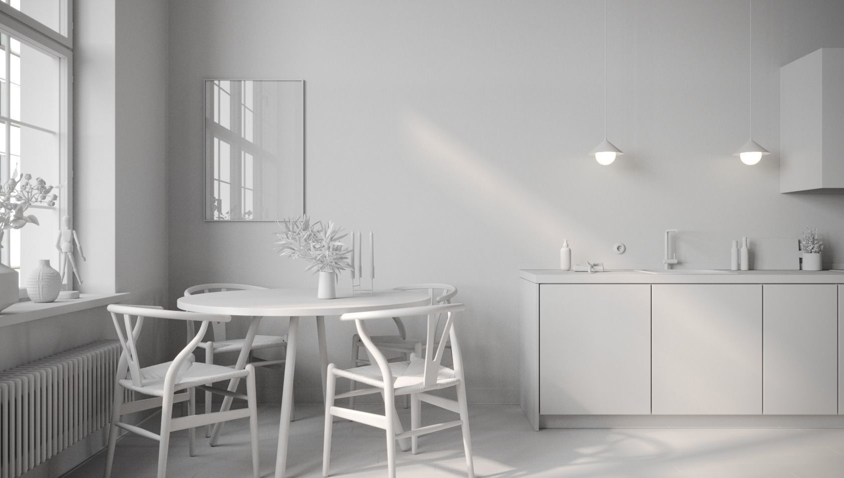 Warm and Simple 3D model | CGTrader