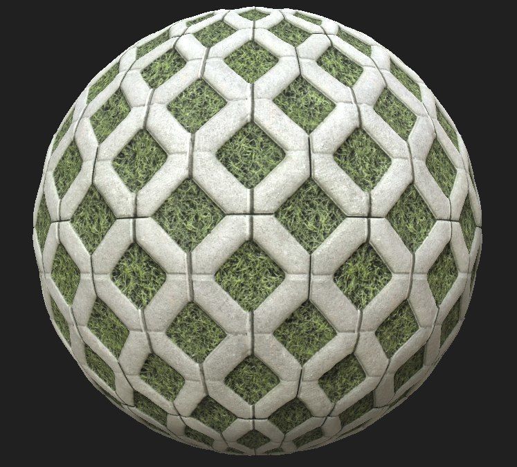 Paving slabs 4K seamless PBR texture Texture Texture | CGTrader