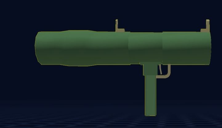 Highly Detailed 3D Rocket Launcher for Your Virtual Projects 3D model ...