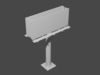 3D model Billboard two side low-poly 3d model VR / AR / low-poly | CGTrader