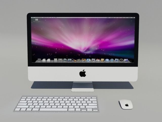 3D model Apple Mac PC - LOW POLY VR / AR / low-poly | CGTrader