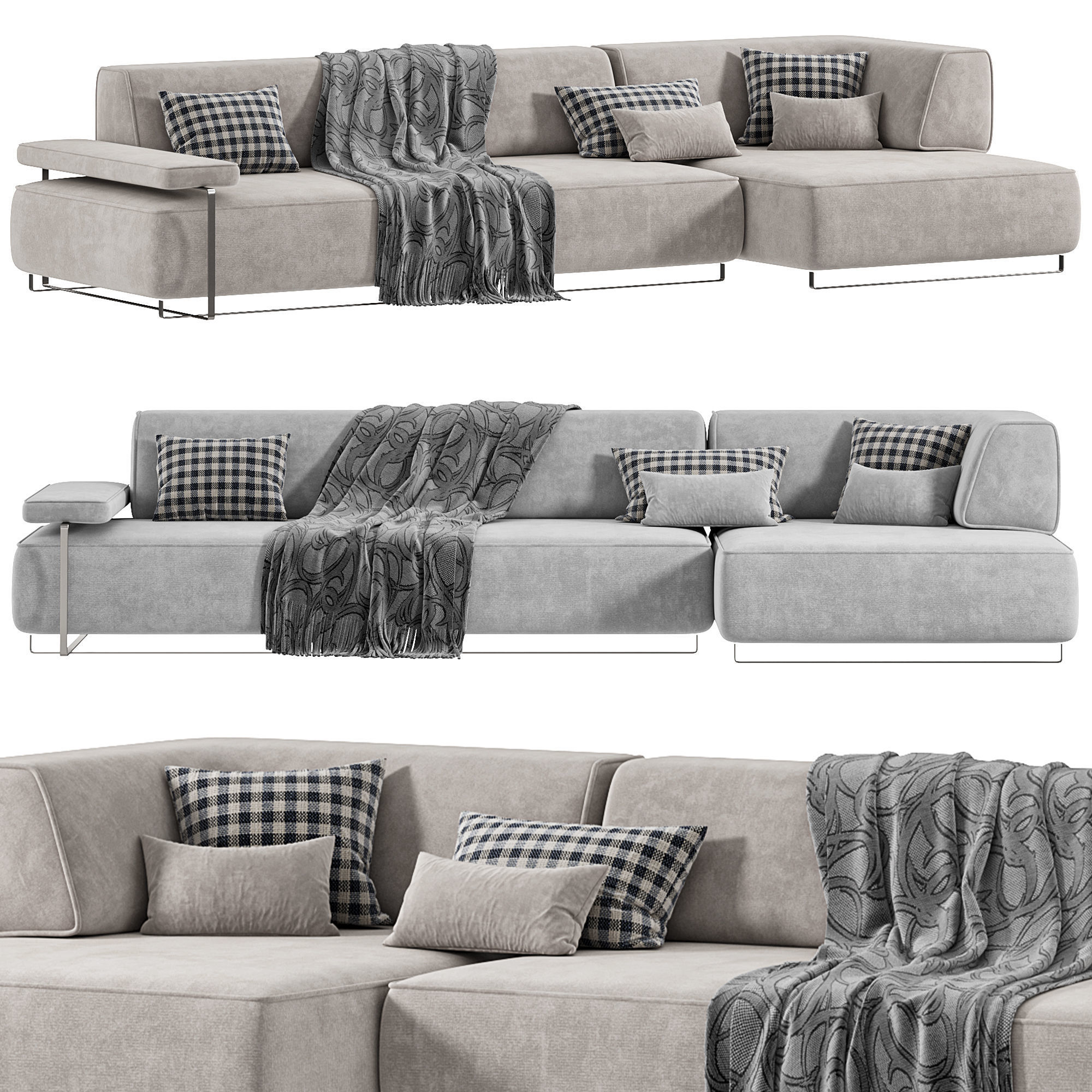 CANNES SOFA BY STELS COLLECTION 3D model | CGTrader