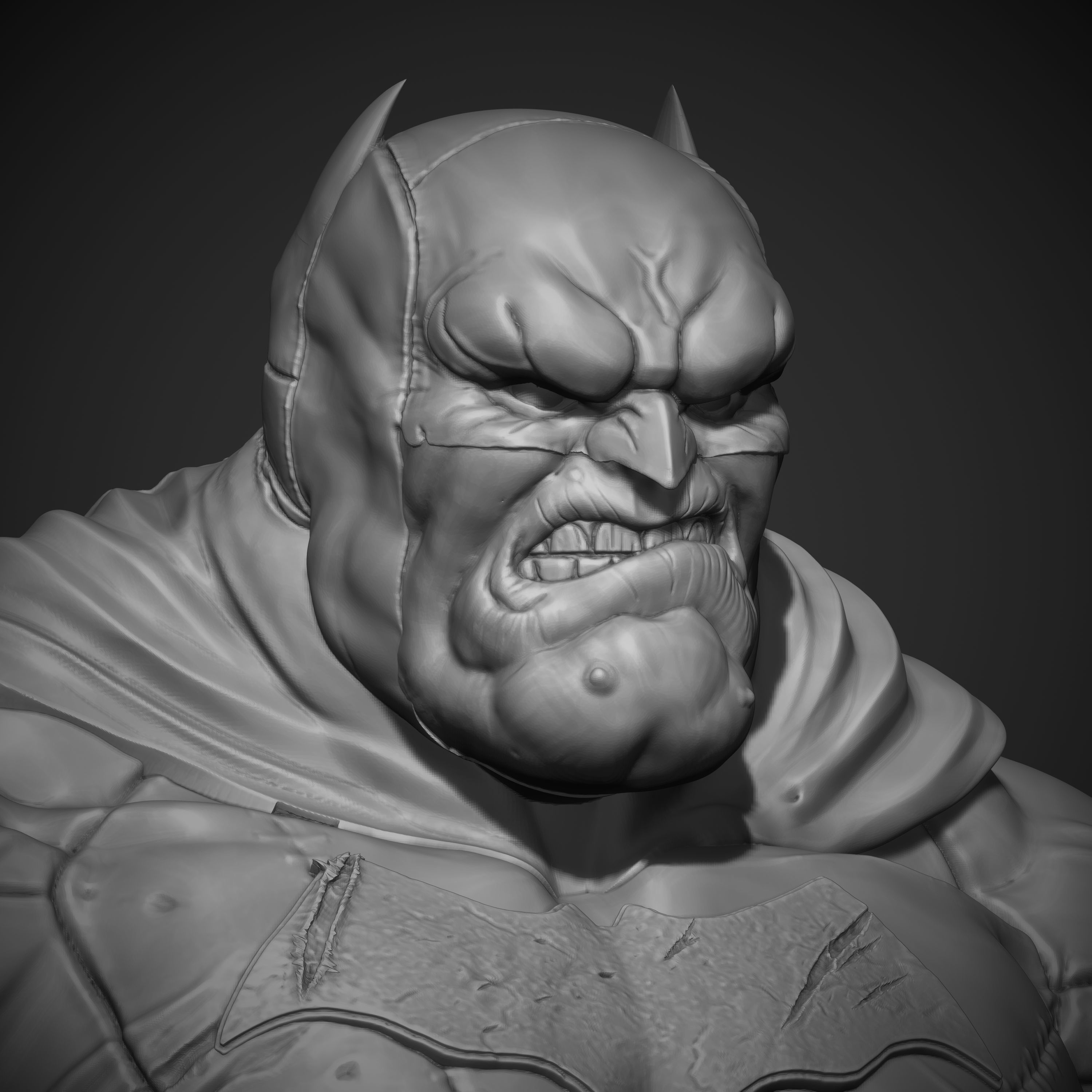 OLD BATMAN 3D model 3D printable | CGTrader