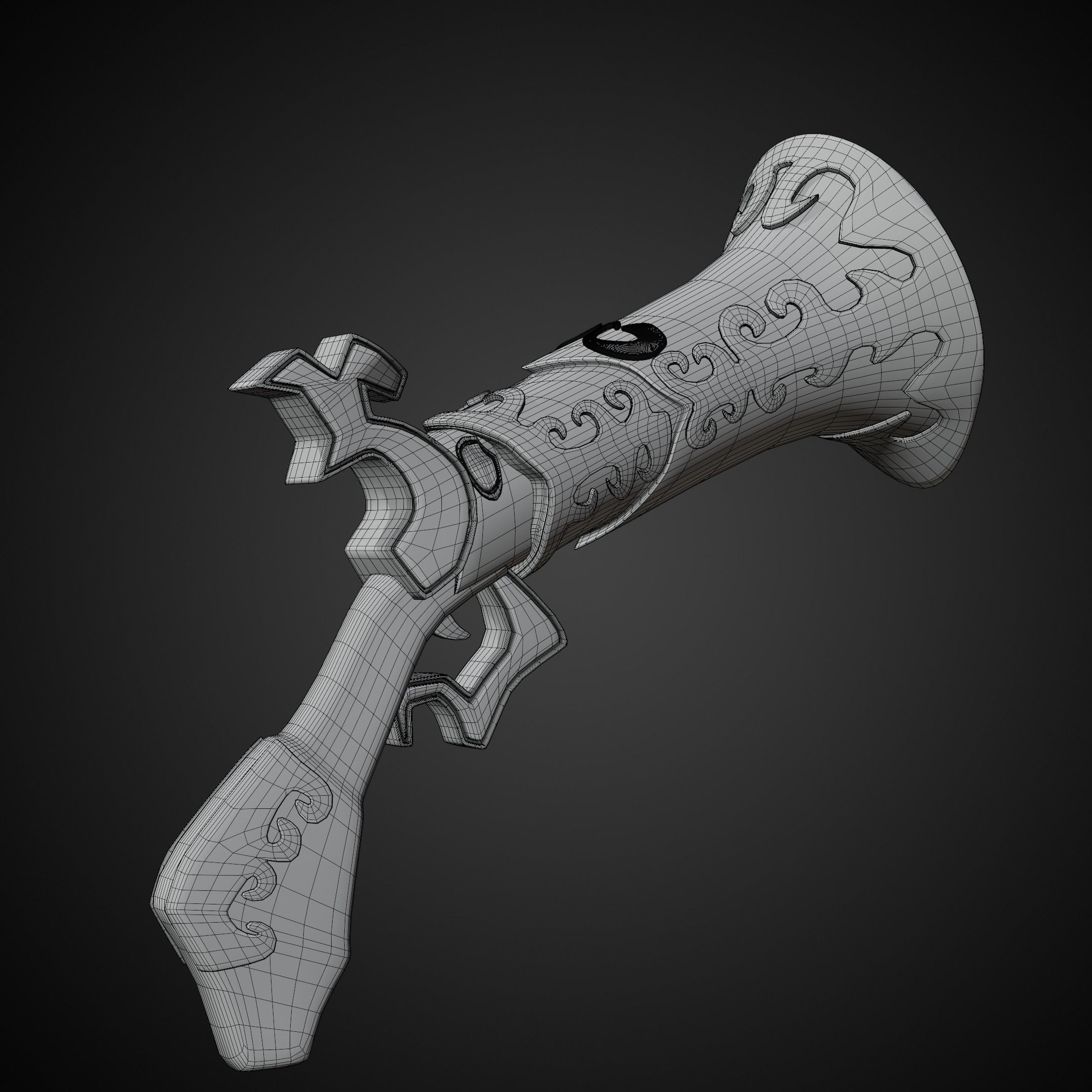 League of Legends Miss Fortune Gun for Cosplay 3D model 3D printable ...