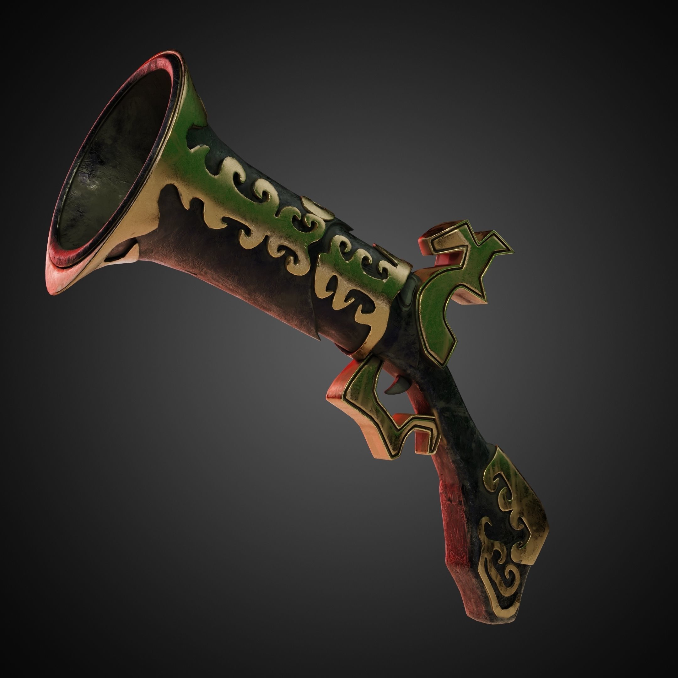 League of Legends Miss Fortune Gun for Cosplay 3D model 3D printable ...