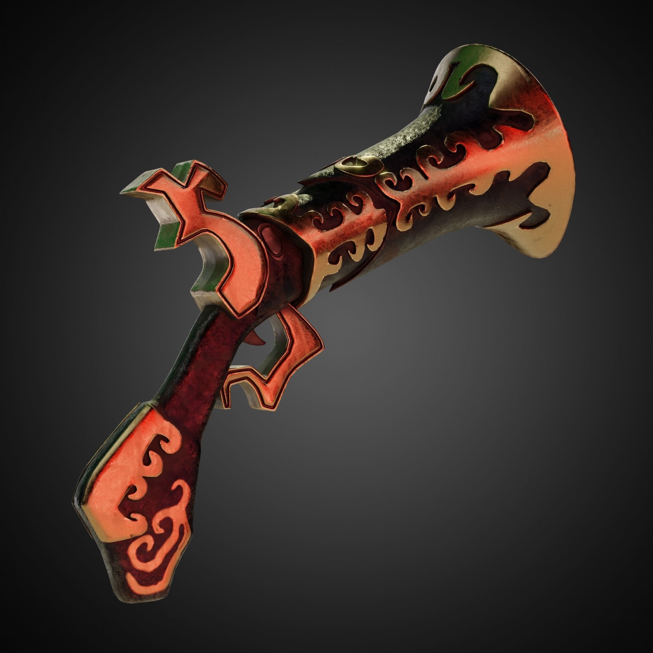 League of Legends Miss Fortune Gun for Cosplay 3D model 3D printable ...