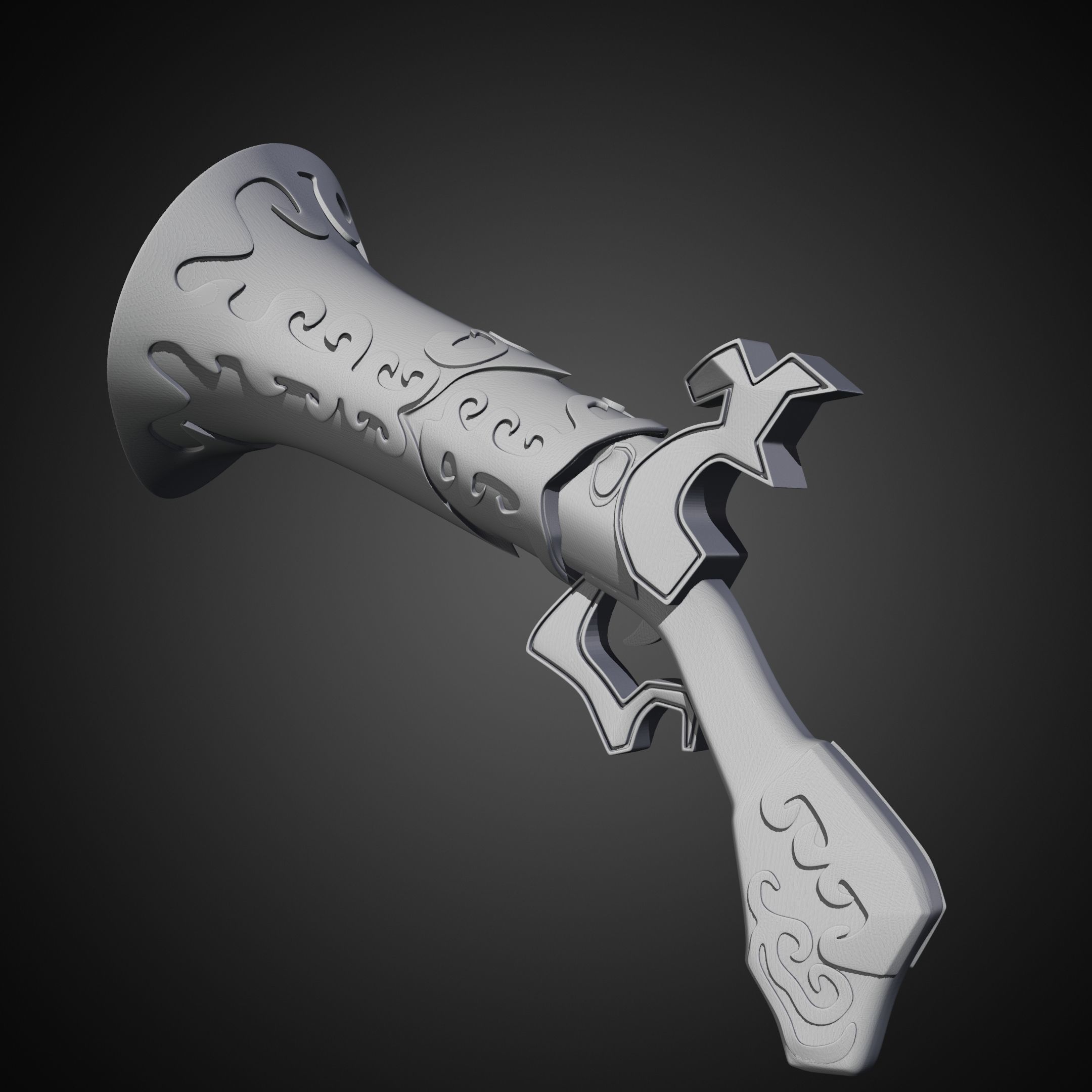 League of Legends Miss Fortune Gun for Cosplay 3D model 3D printable ...