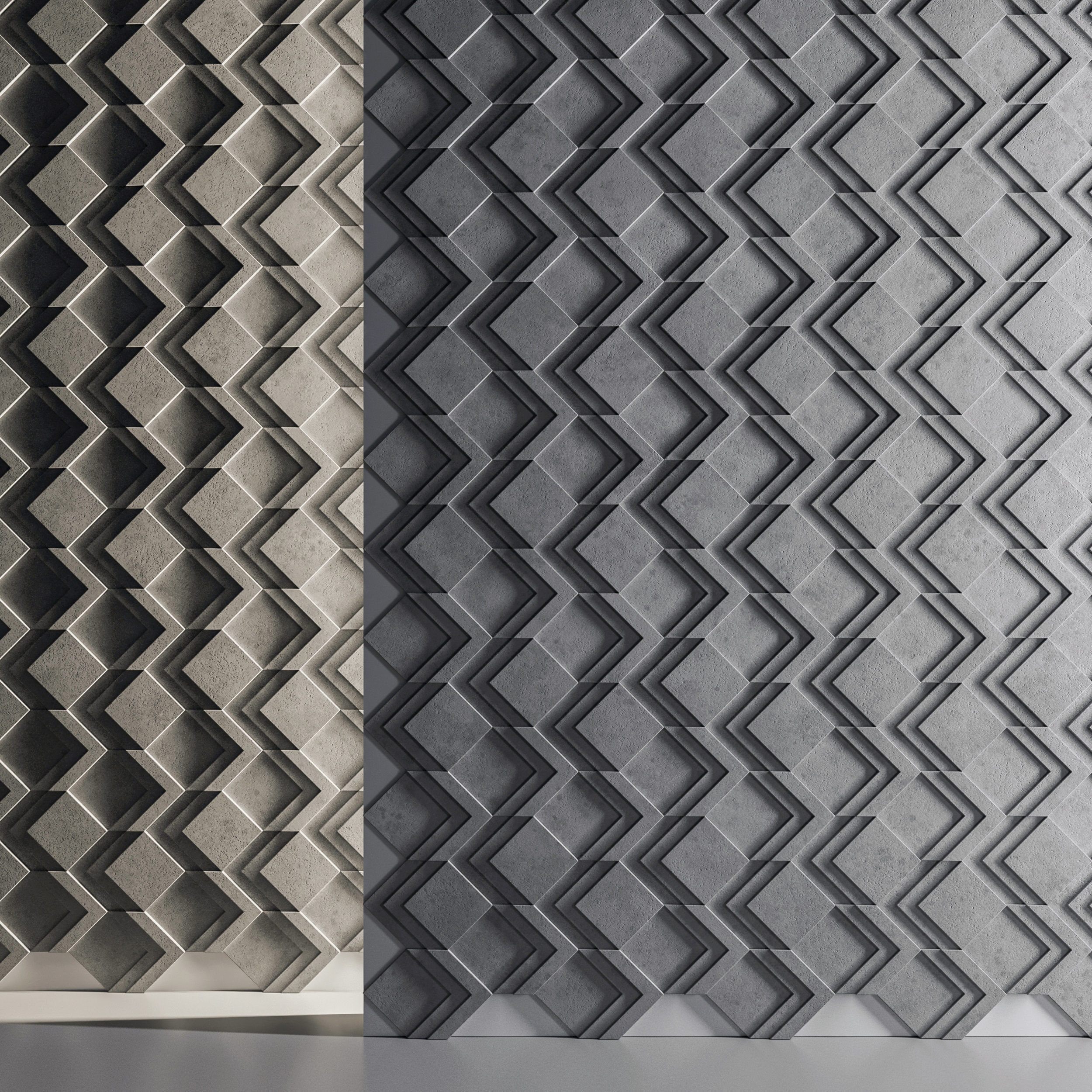 Mrf-Concrete-3dPanel-Tile01 3D model | CGTrader