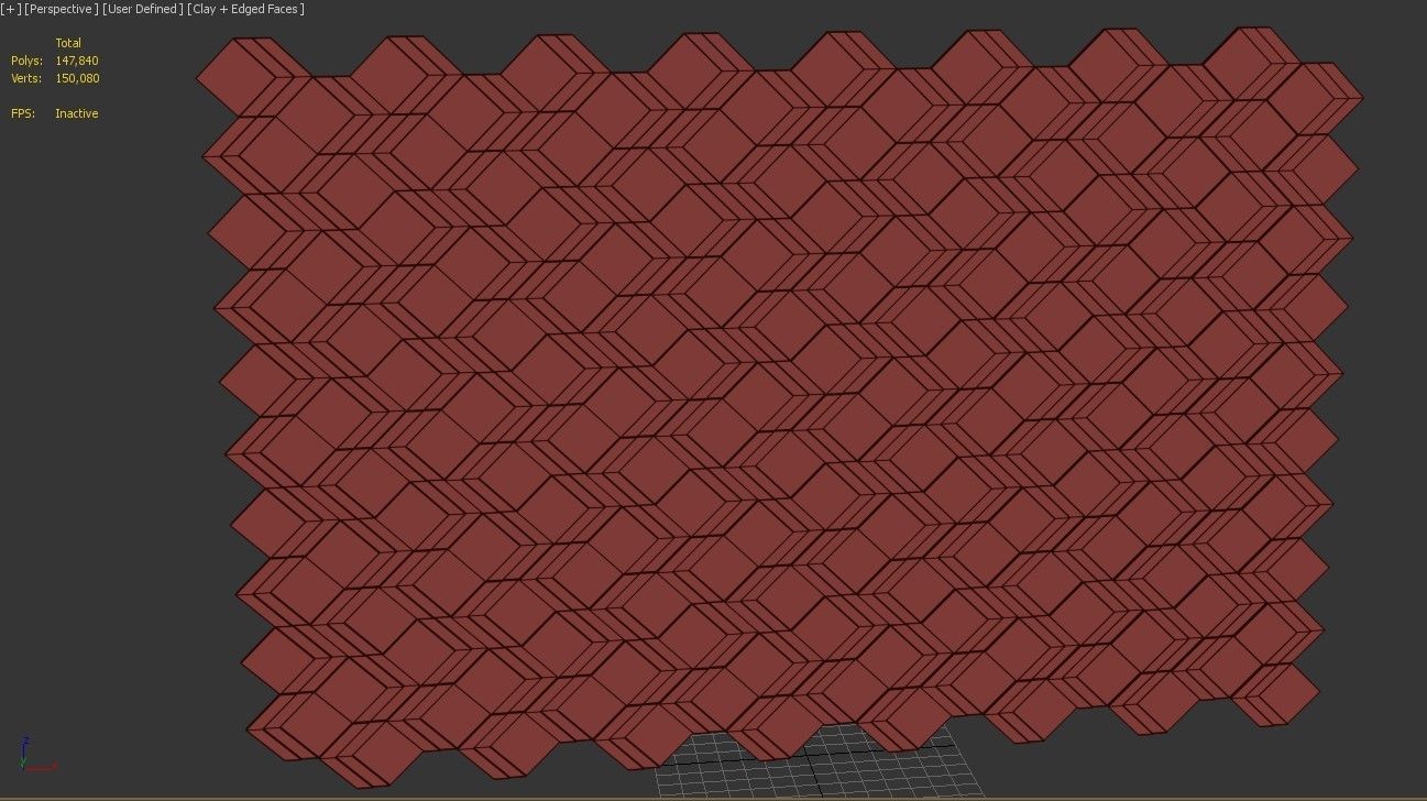 Mrf-Concrete-3dPanel-Tile01 3D model | CGTrader