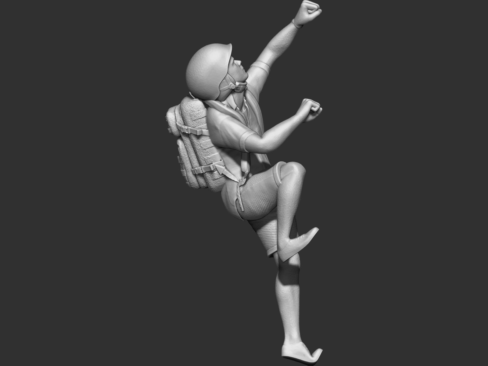 Climber - Wall 3D model 3D printable | CGTrader