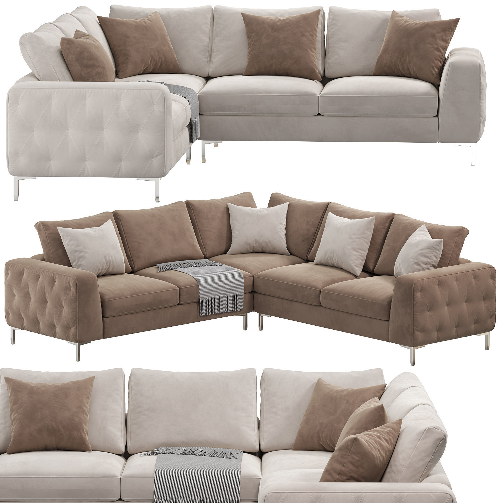 The Sofology Rococo sofa by sofology 3D model | CGTrader