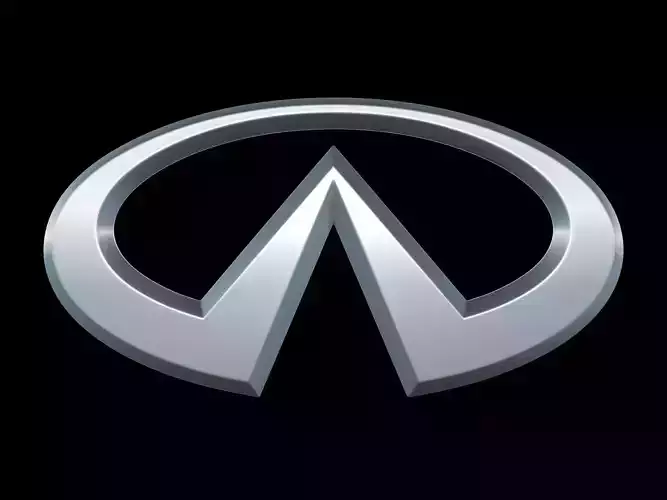 Infiniti - Car Logo Emblem Modern free VR / AR / low-poly 3D model ...