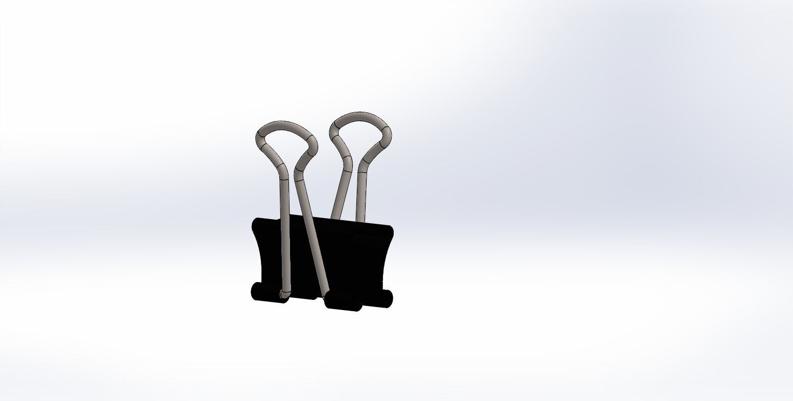 Paper Clip Assembly 3D model 3D printable | CGTrader