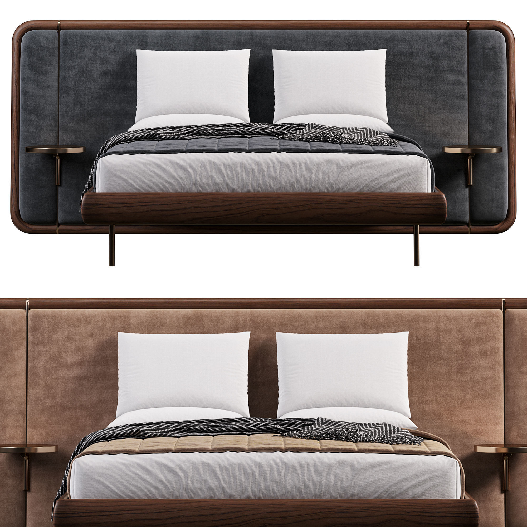 KILLIAN BED BY PORADA COLLECTION 3D model | CGTrader
