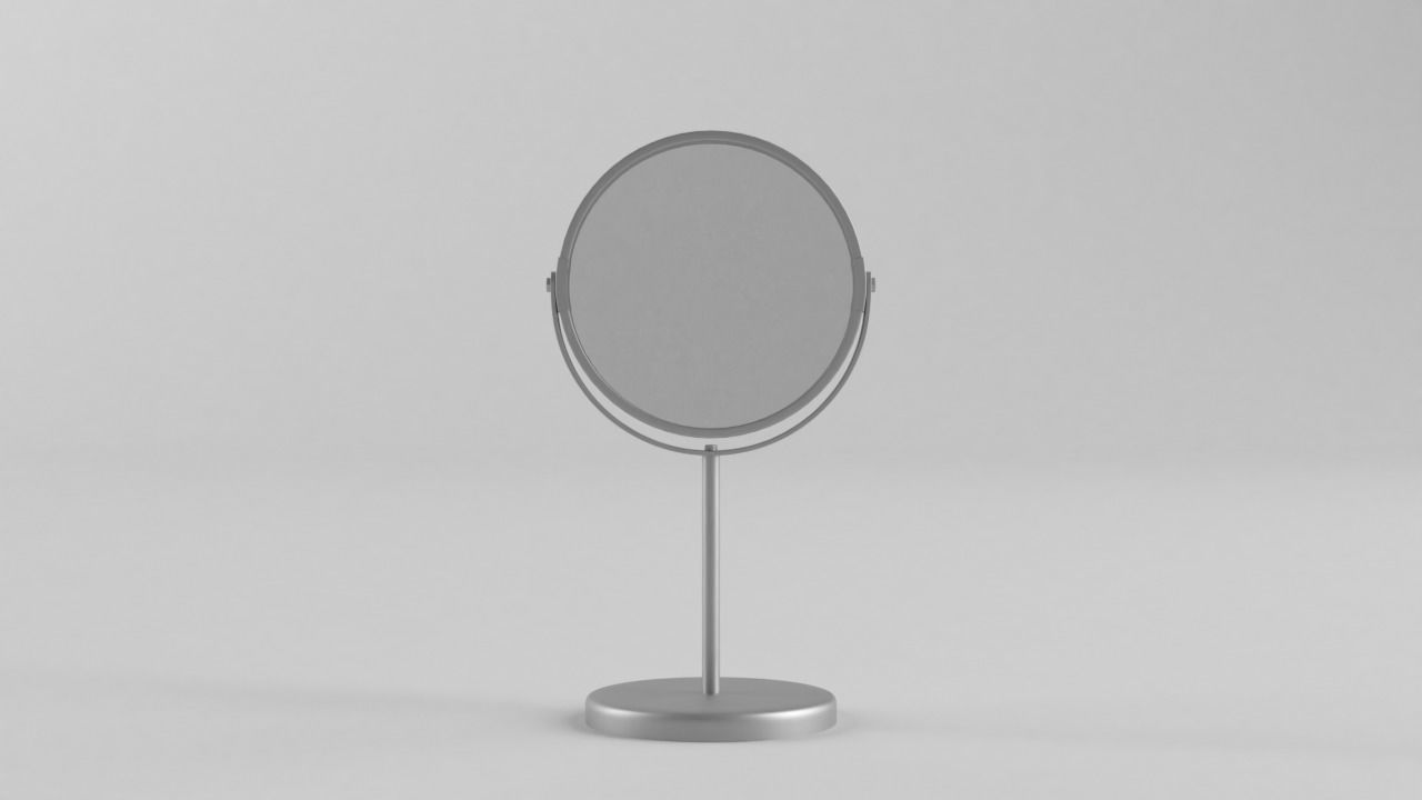 2 Table mirrors 3D model | CGTrader
