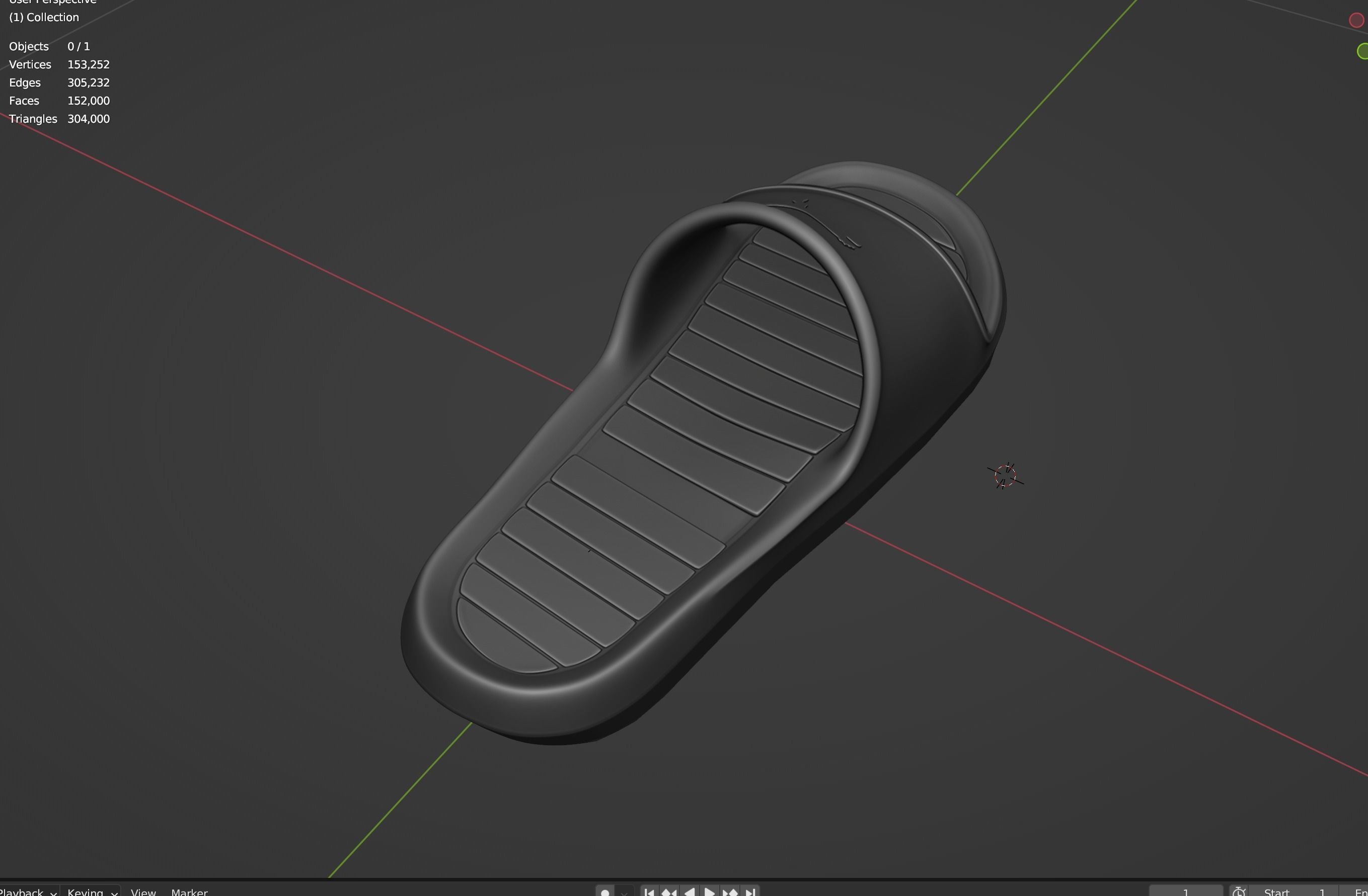 Sandals free 3D model | CGTrader