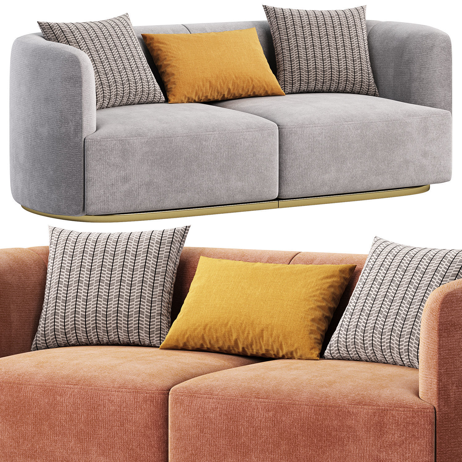 Chloe Sofa by DOMKAPA 3D model | CGTrader