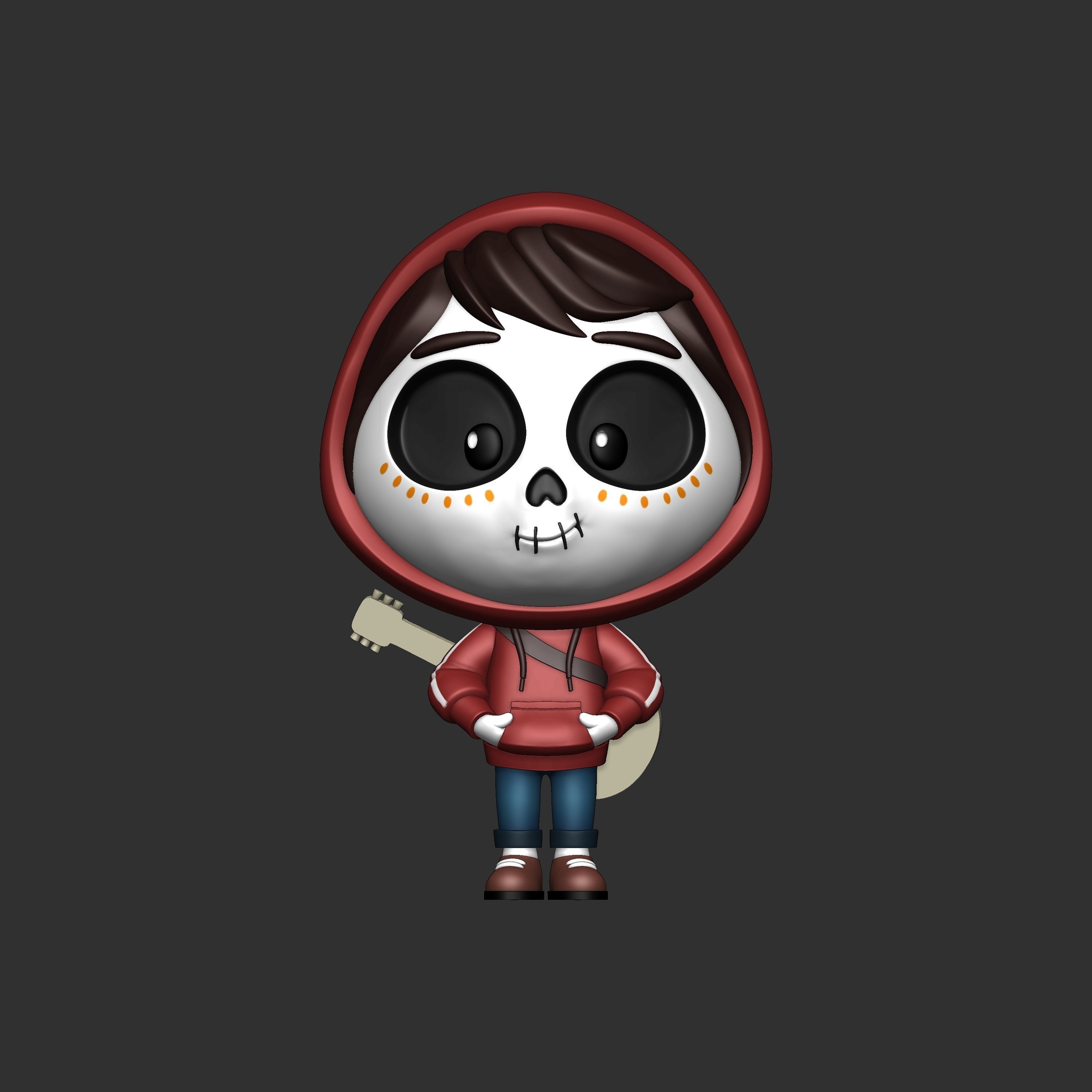 coco character 3d print model 3D model 3D printable | CGTrader