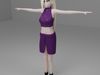 3D model Ino character from Naruto anime VR / AR / low-poly | CGTrader