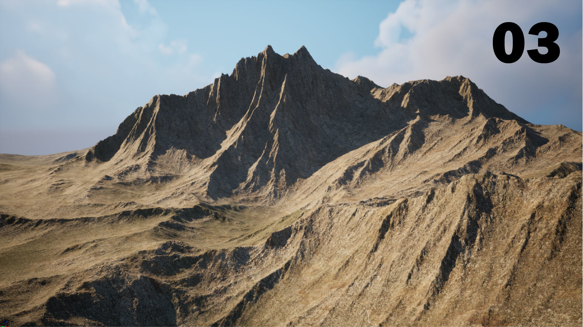 TERRAIN MOUNTAIN 10PACK 4K 3D model | CGTrader