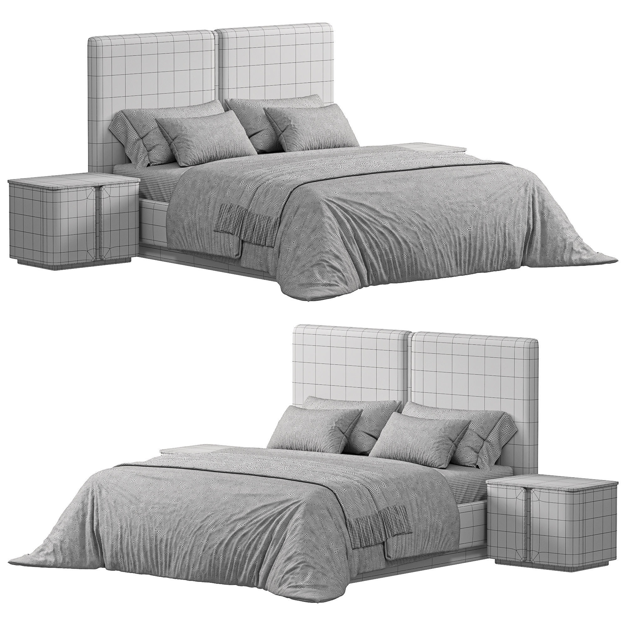Quarto I Zenit Bed By Pachecos 3D model | CGTrader