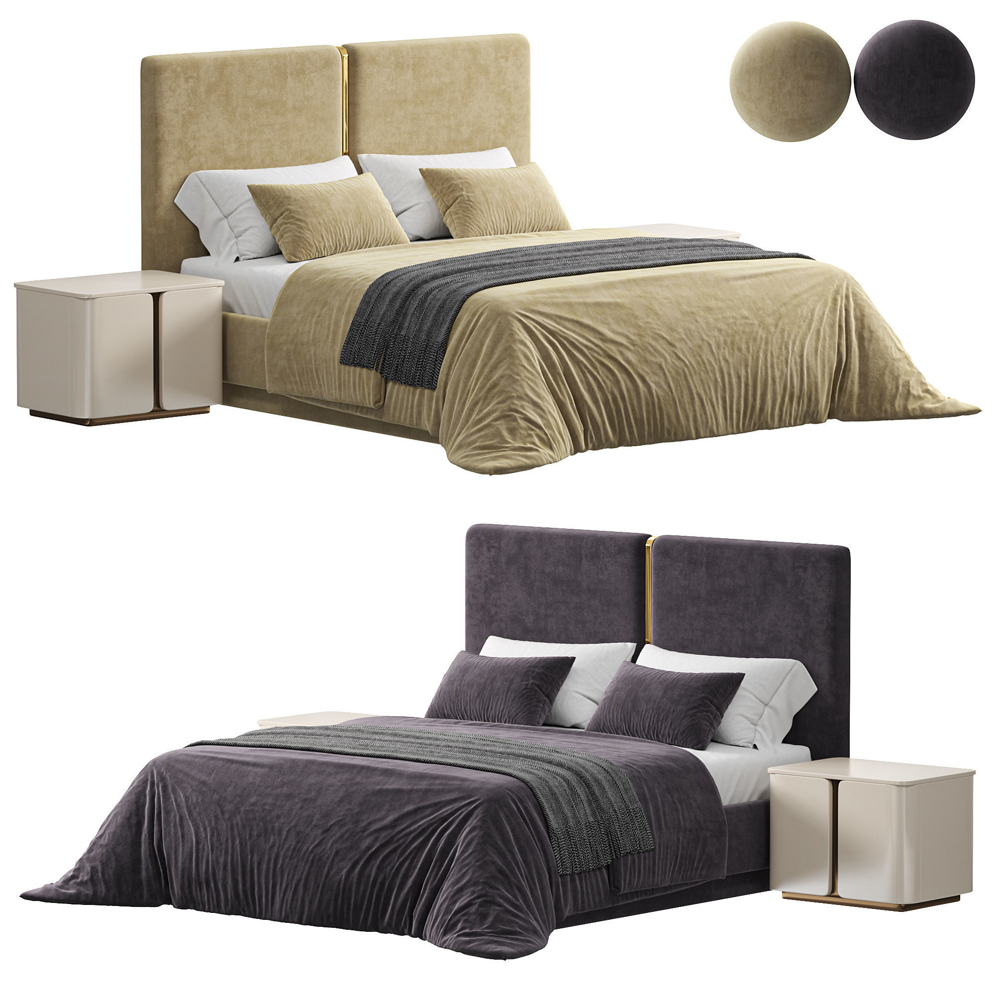 Quarto I Zenit Bed By Pachecos 3D model | CGTrader