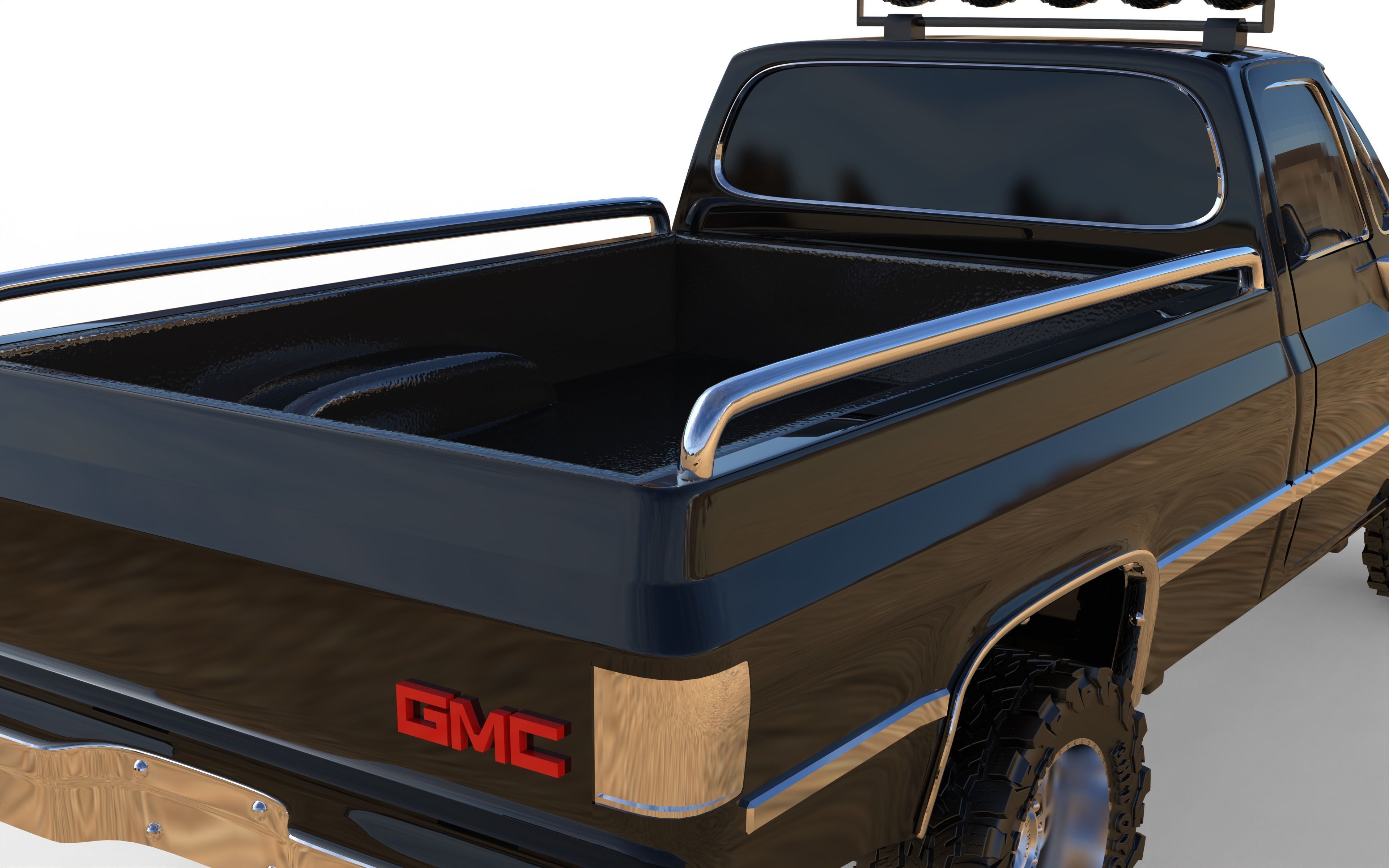 GMC Sierra 1500 1985 TRUCK 3D model 3D printable | CGTrader