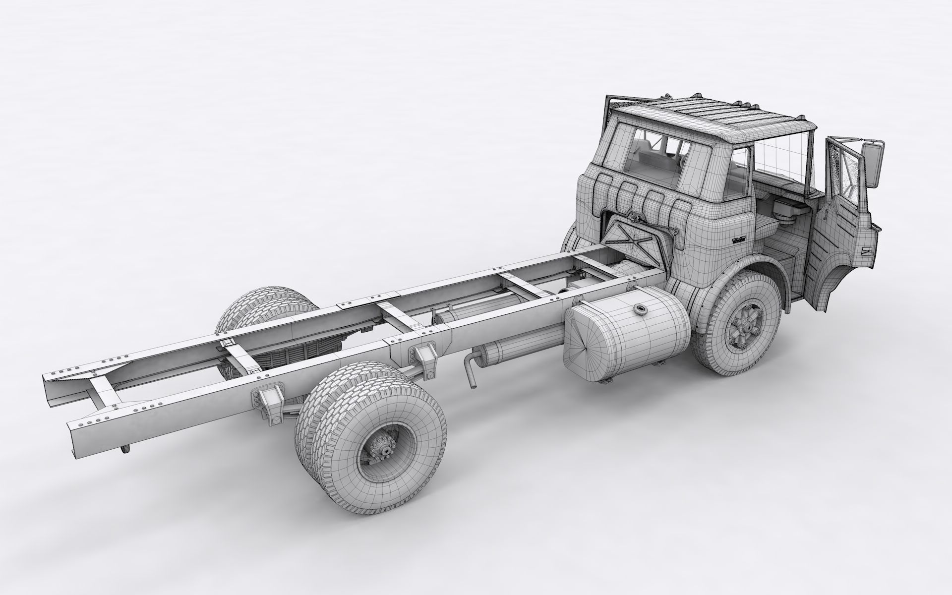 GMC Tilt Cab 1972 3D model | CGTrader