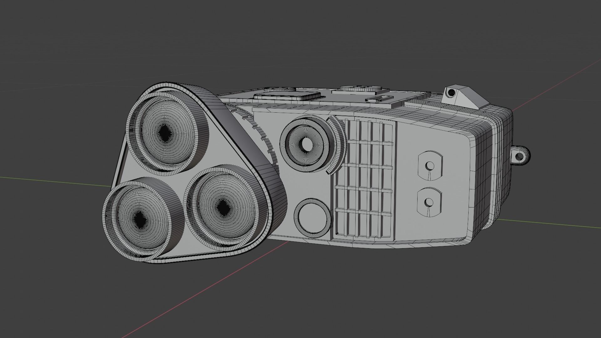 Aldhani Macrobinoculars 3D model | CGTrader