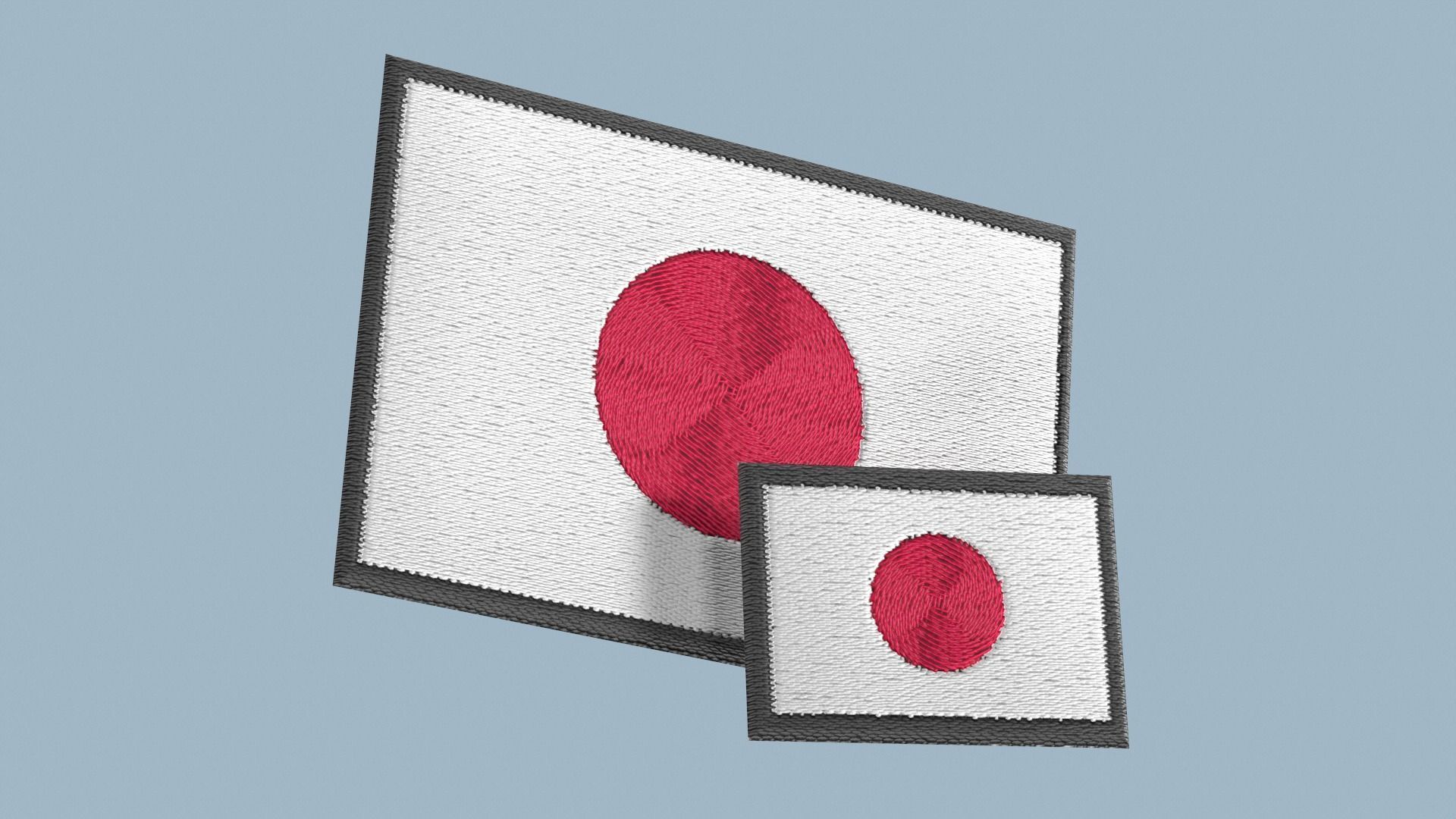 3D model 20 COUNTRY FLAG PATCHES VR / AR / low-poly | CGTrader