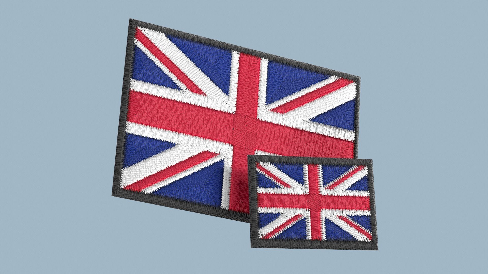 3D model 20 COUNTRY FLAG PATCHES VR / AR / low-poly | CGTrader