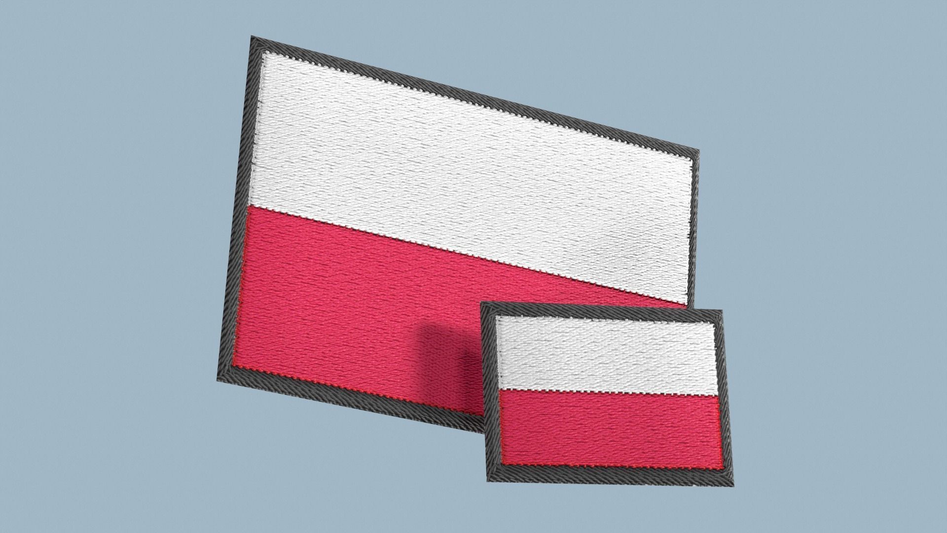 3D model 20 COUNTRY FLAG PATCHES VR / AR / low-poly | CGTrader