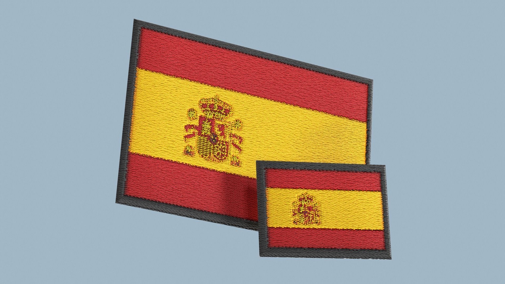 3D model 20 COUNTRY FLAG PATCHES VR / AR / low-poly | CGTrader